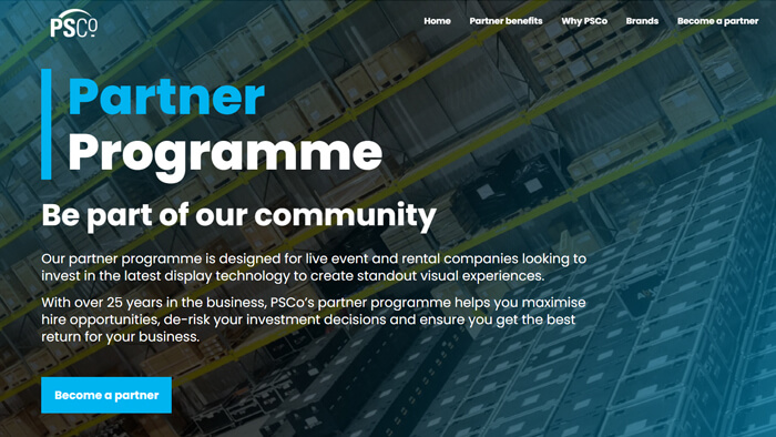 PSCo | Partner Programme